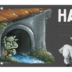 Goat Theme Happy Birthday Banner for Parties and Celebrations