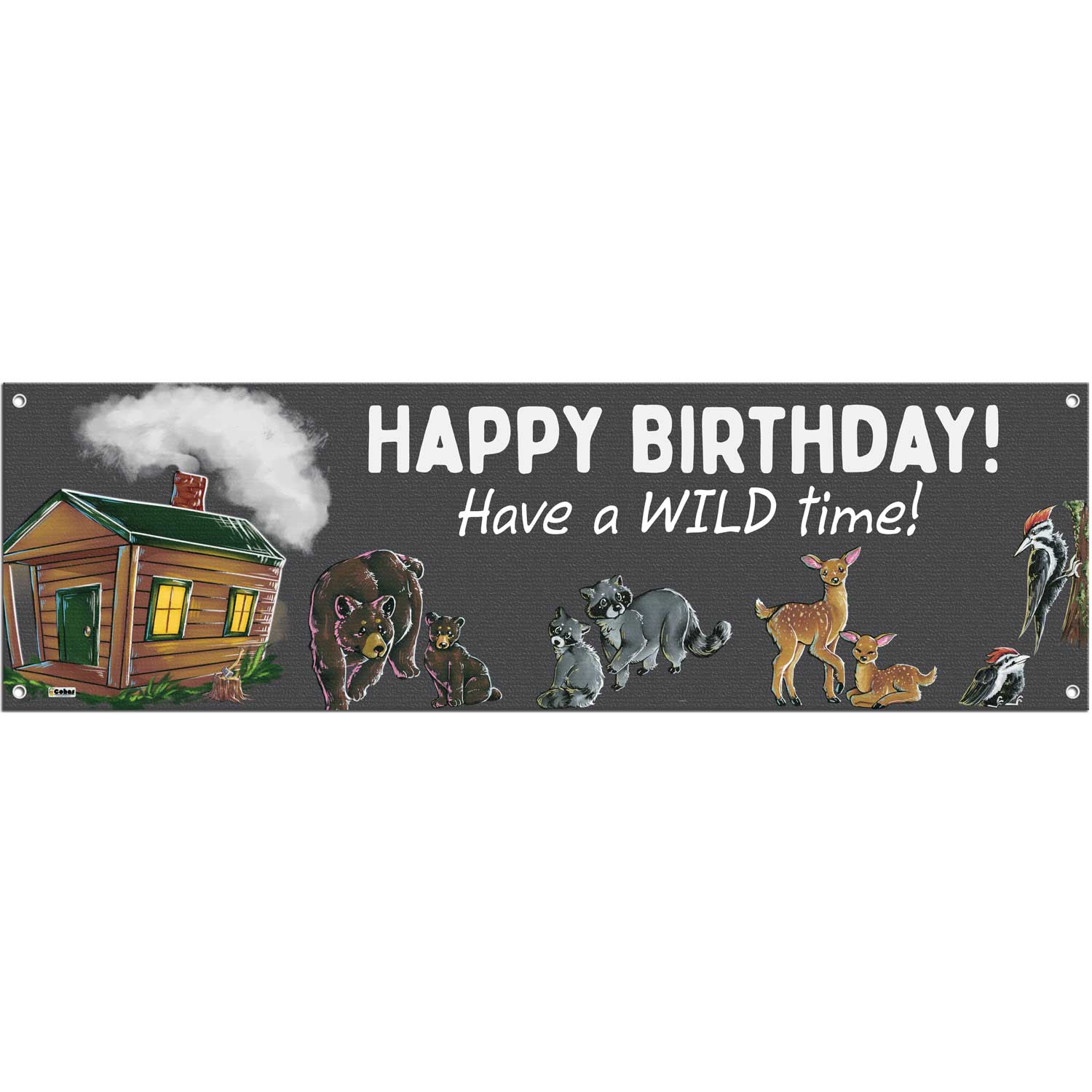 Mountain Animal Wall Art Prints to Match Nursery or Bedroom Decor