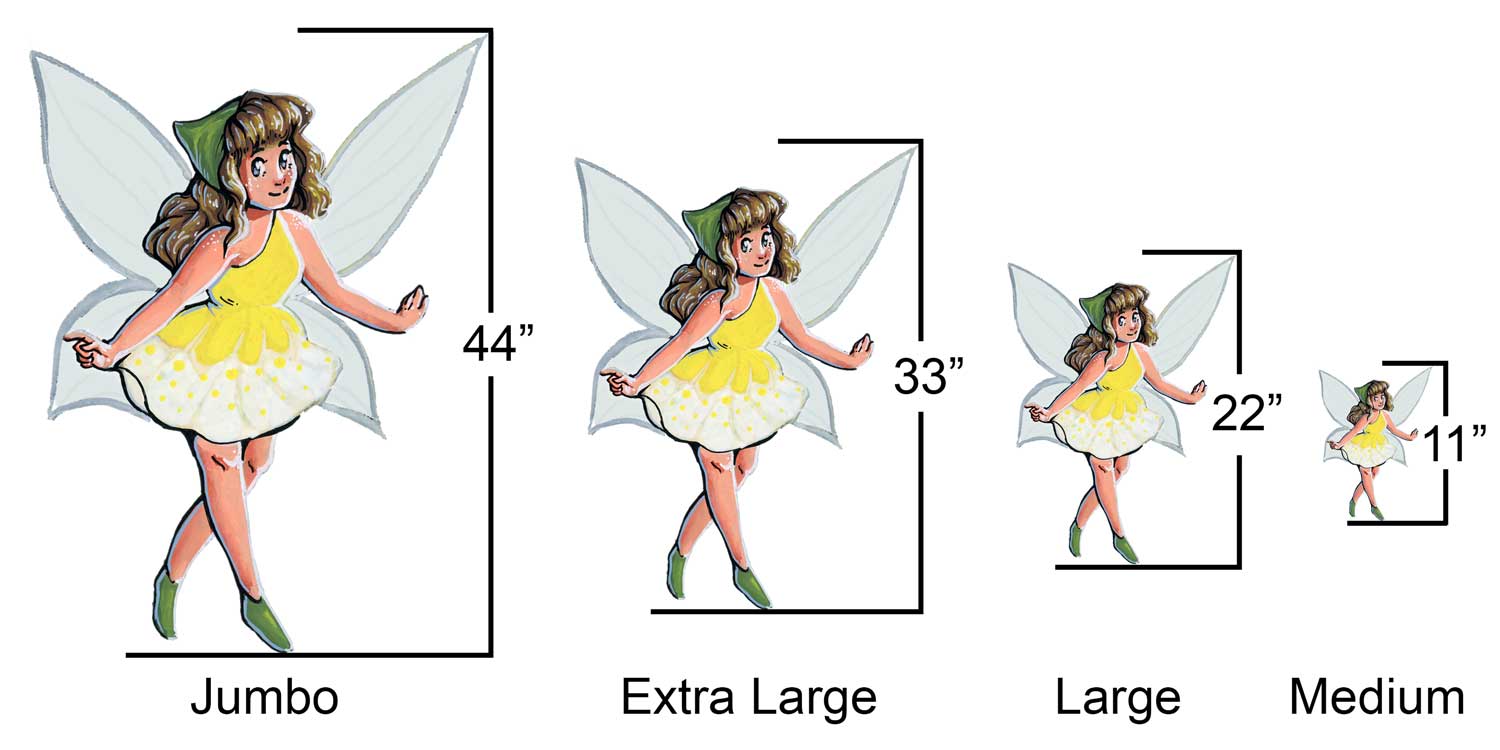 Fairy Wall Decals for Nurseries, Bedrooms, Dorm Rooms and More