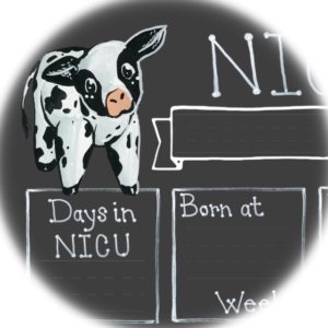 Farm Theme NICU Milestone Boards for Newborn and Neonatal Stays