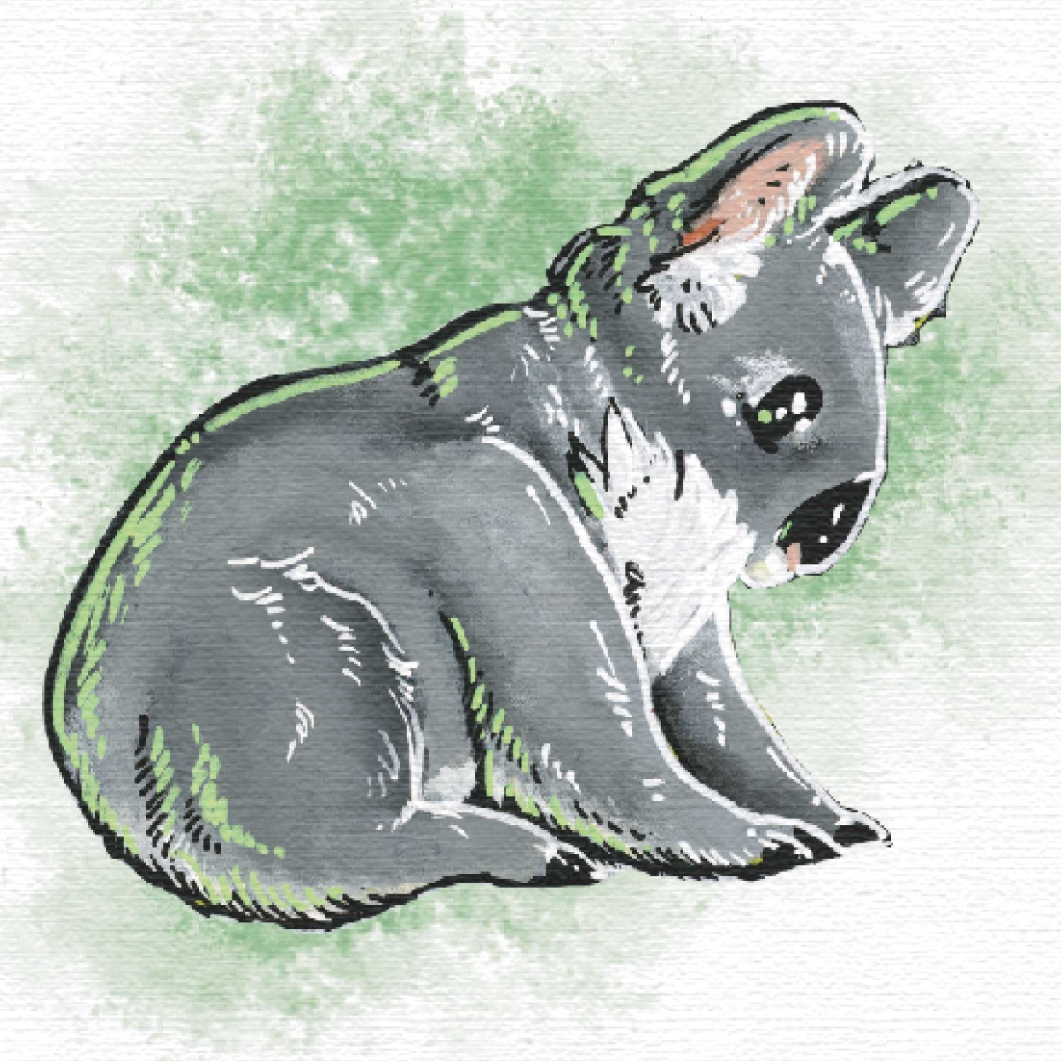 Outback Animal Wall Art Prints to Match Nursery or Bedroom Decor